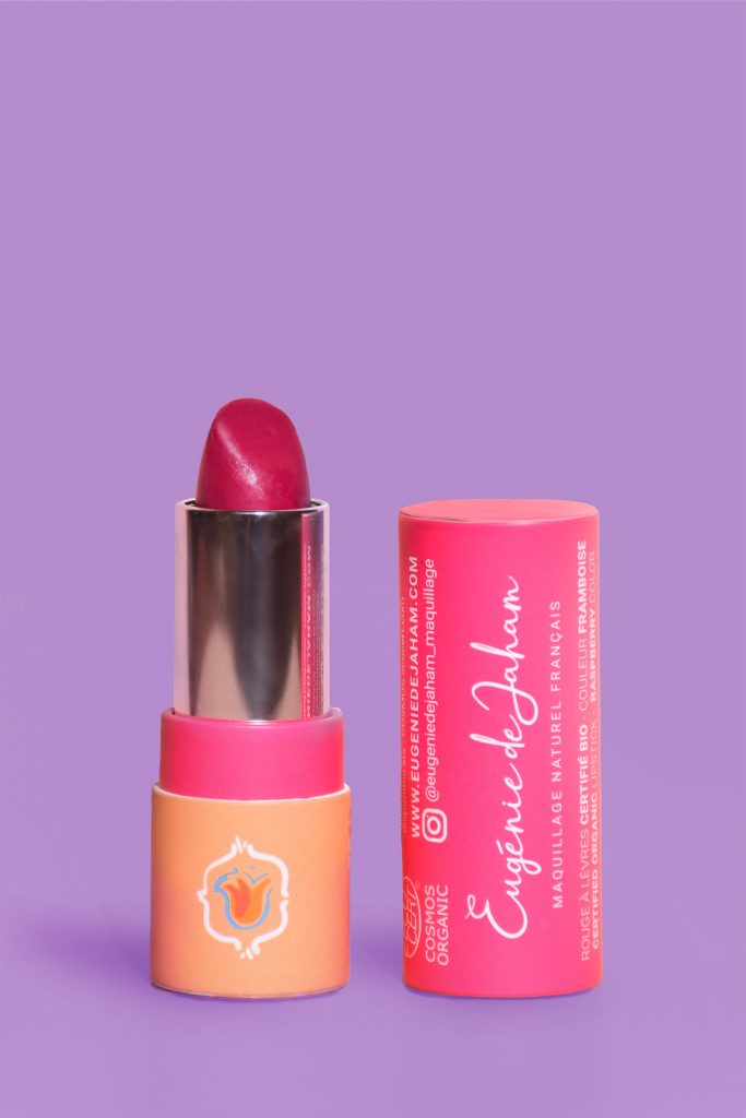 Rouge à lèvres couleur framboise certifié BIO - Eugénie de Jaham ...